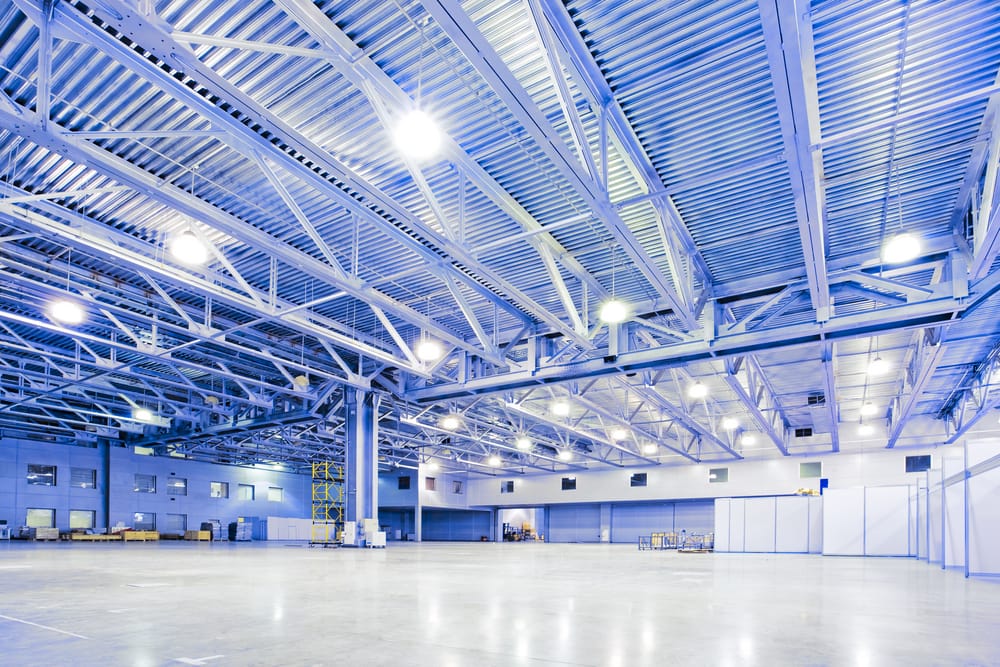 Empty Clean High Ceiling Warehouse | Environment Control of Wisconsin, Inc.